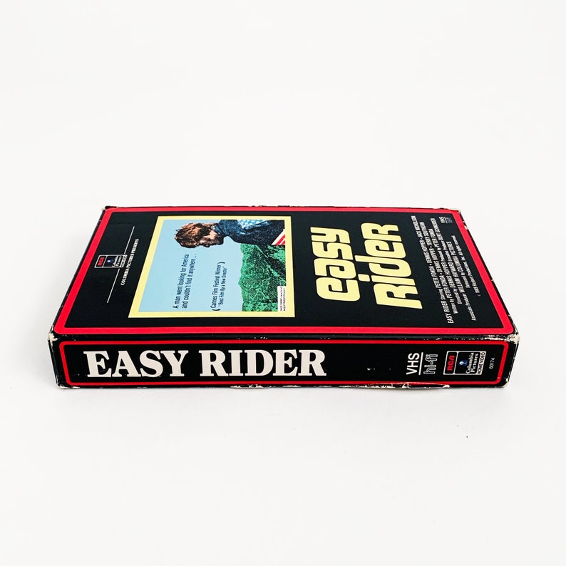 Easy Rider VHS Cassette Tape - Etsy