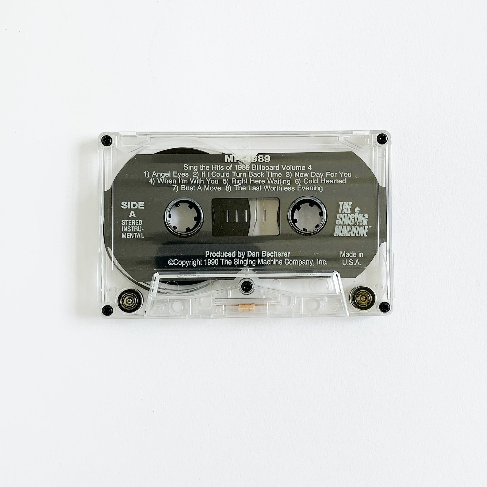 Karaoke Kassette Billboard 1989 Volume 4 Cassette Tape | Etsy