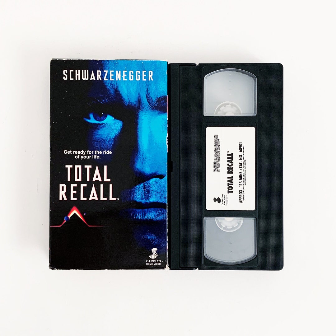 Total Recall - VHS Cassette Tape - Etsy
