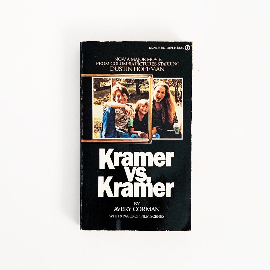Kramer Vs. Kramer by Avery Corman Vintage Paperback Book - Etsy