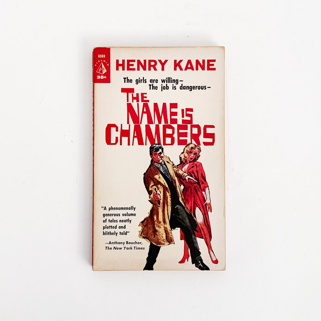 The Name is Chambers by Henry Kane Vintage Paperback Book - Etsy