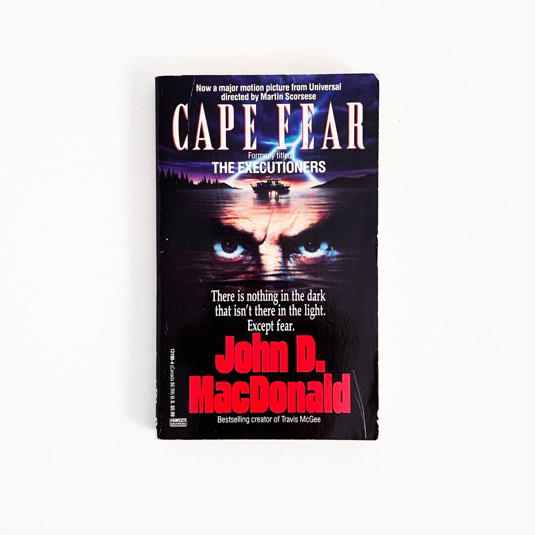 Cape Fear by John D. Macdonald Vintage Paperback Book - Etsy