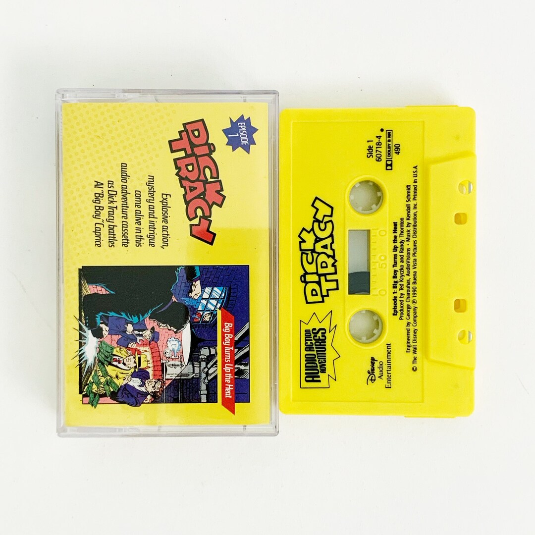 Dick Tracy - Episode 1 - Big Boy Turns up the Heat - Cassette Tape - Etsy