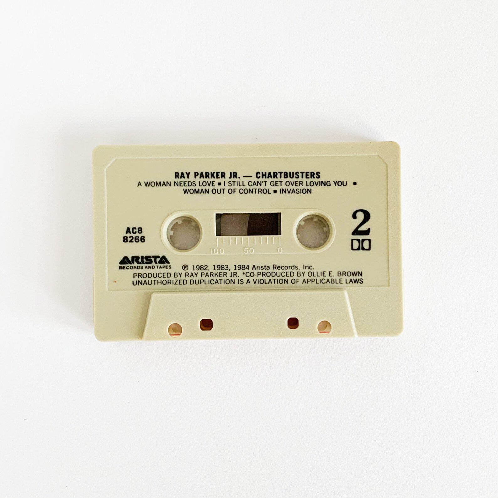 Chartbusters Ray Parker Jr Cassette Tape | Etsy