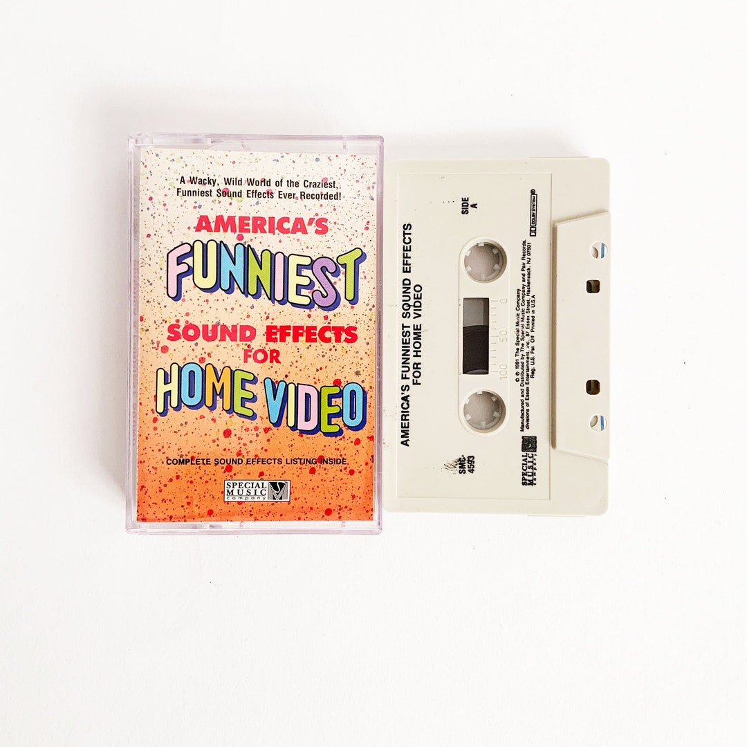 America's Funniest Sound Effects for Home Video - Cassette Tape - Etsy