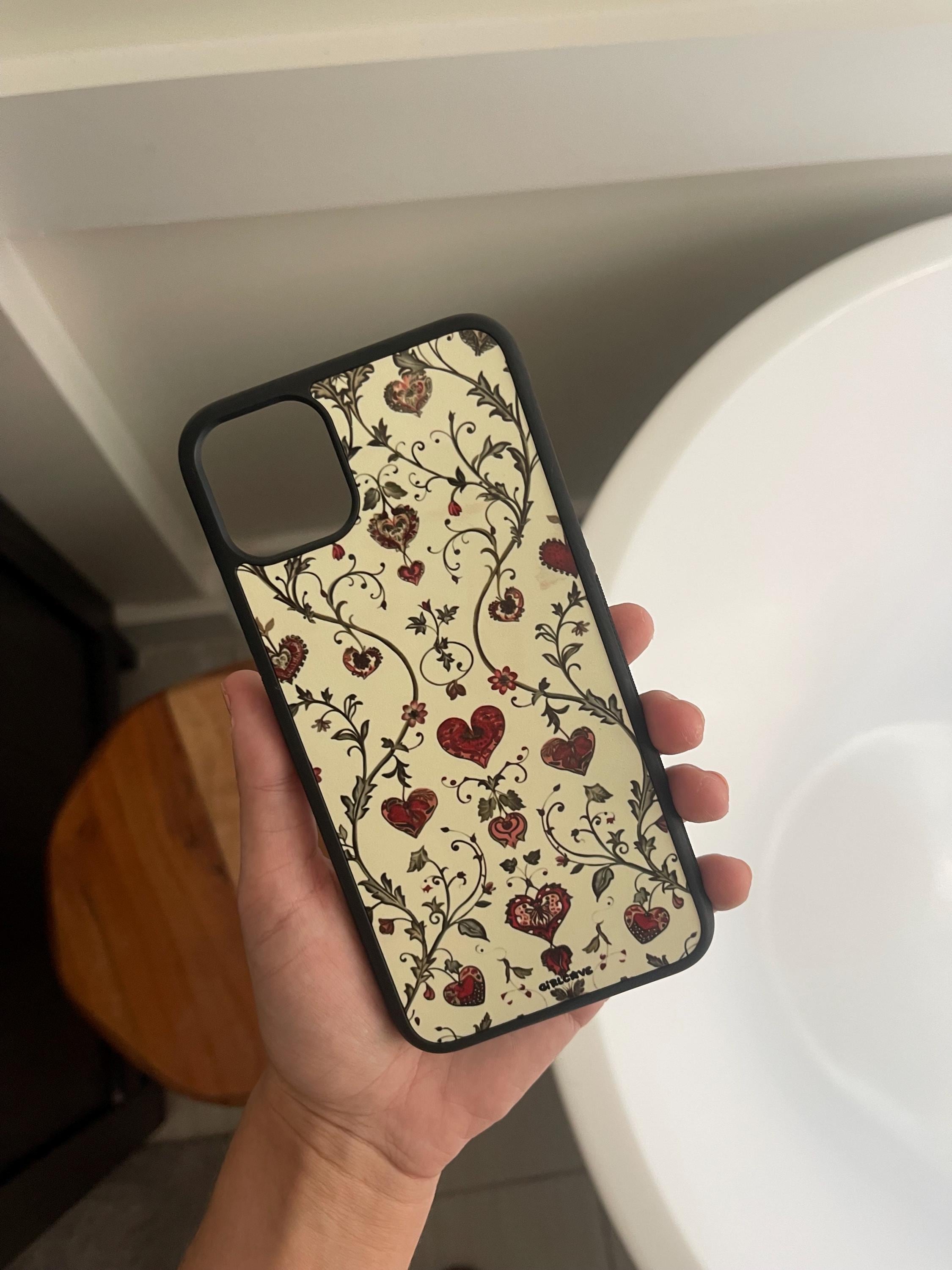 Floral Heart Whimsical Phone Case Aesthetic Coquette Y2k Gift Trendy ...