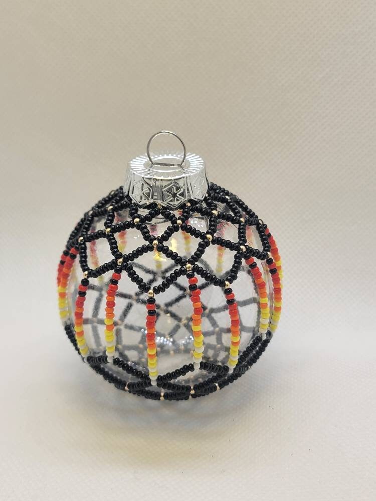 Indigenous Handmade Beaded Christmas Ornaments. Etsy UK