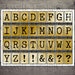 Grunge Alphabets (digital Printables for Junk Journaling, Collaging ...