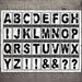 Grunge Alphabets (digital Printables for Junk Journaling, Collaging ...