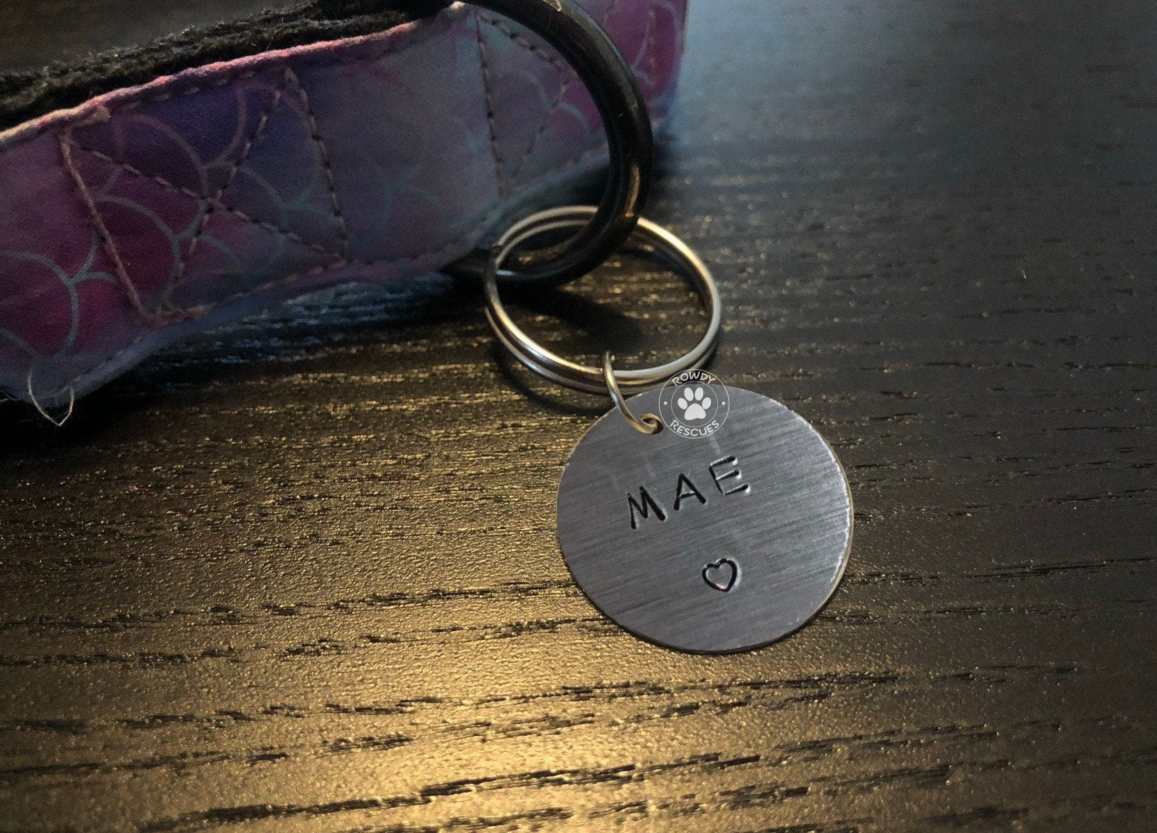Dog Tags Hand Stamped Dog Tags Dog Accessories - Etsy UK
