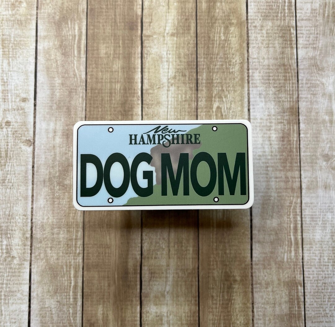 Dog Mom Stickers, Dog Mom Decal, Dog Mom Gifts, License Plate Stickers ...