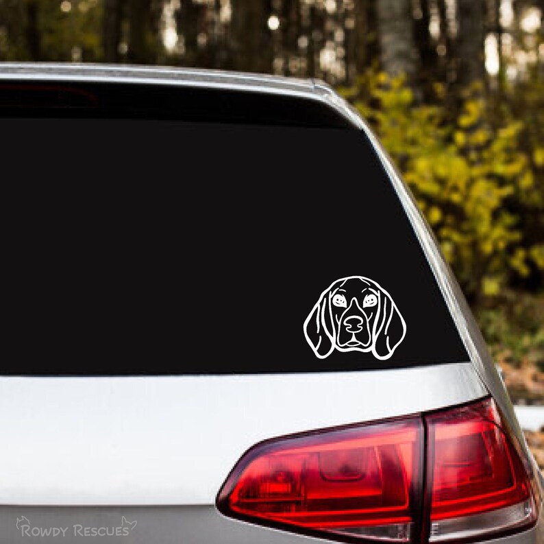 Beagle Decal Dog Decal Custom Dog Mom Decal Custom Beagle - Etsy