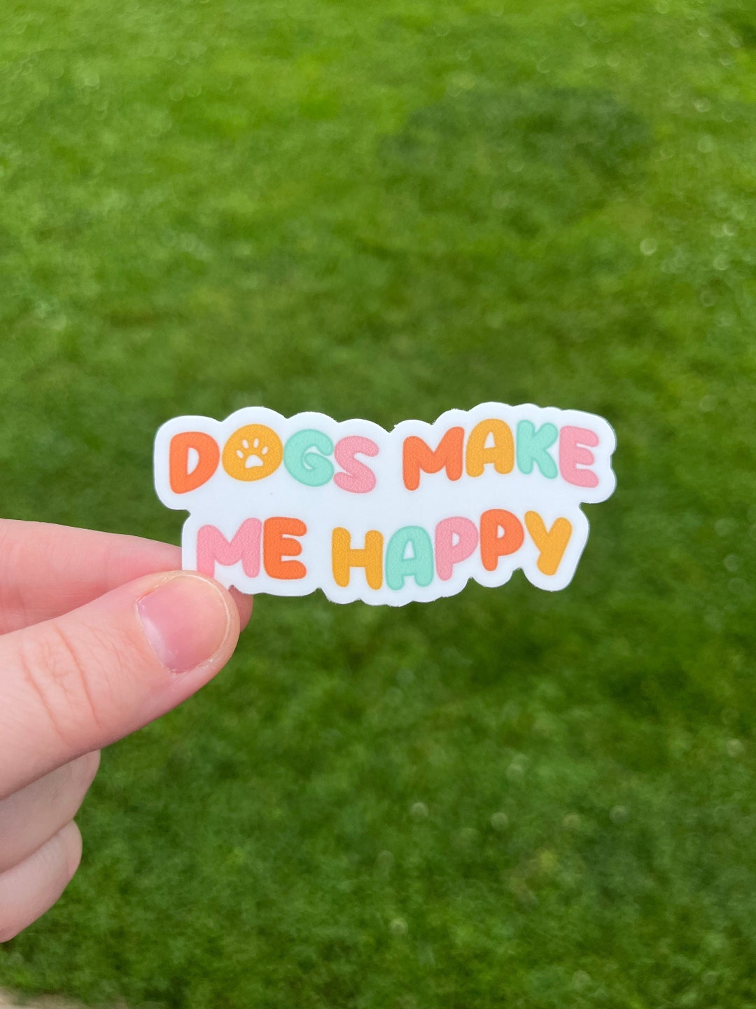 Dog Sticker, Be Kind to Dogs, Dog Mom Sticker, Dog Lover, Tell Your Dog ...