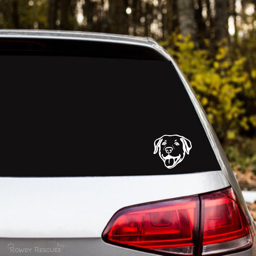 Labrador Decal, Dog Decal, Custom Dog Mom Decal, Custom Labrador Decal ...