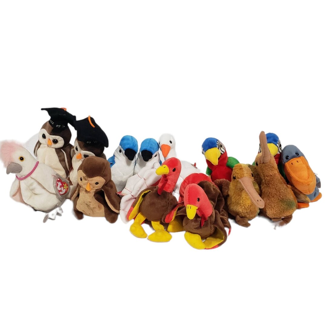 Ty Beanie Babies 1990s Plush Birds - Etsy