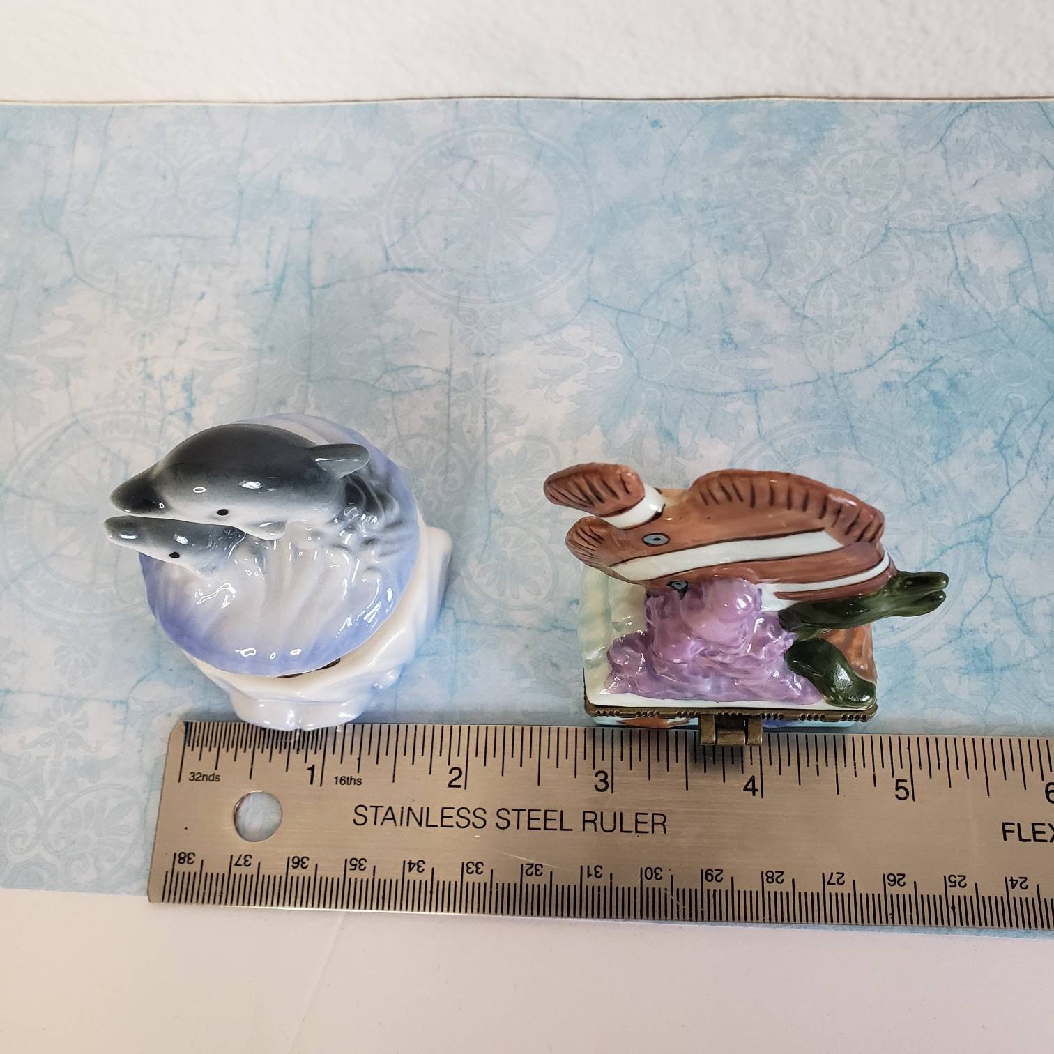 Dolphin & Fish Trinket Boxes - Etsy