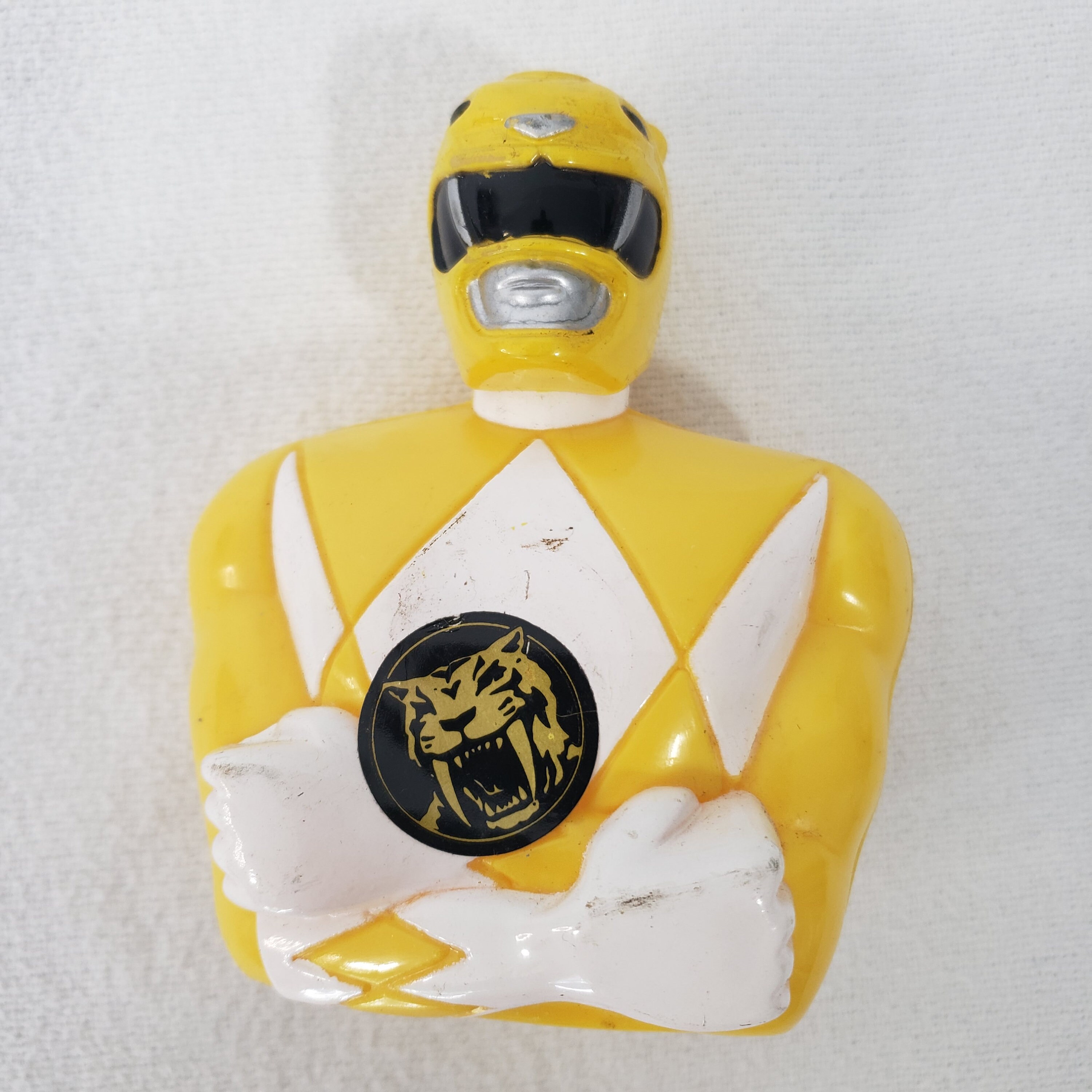 Vintage 1993 Mighty Morphin Power Rangers Figurine Coin Candy Dispenser ...