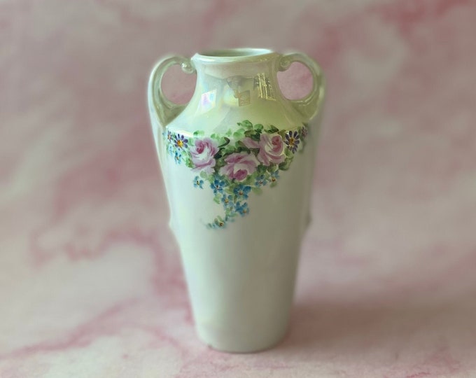 Vintage Porzellanfabrik Wehinger & Co Lusterware Mini Urn Style Vase ...