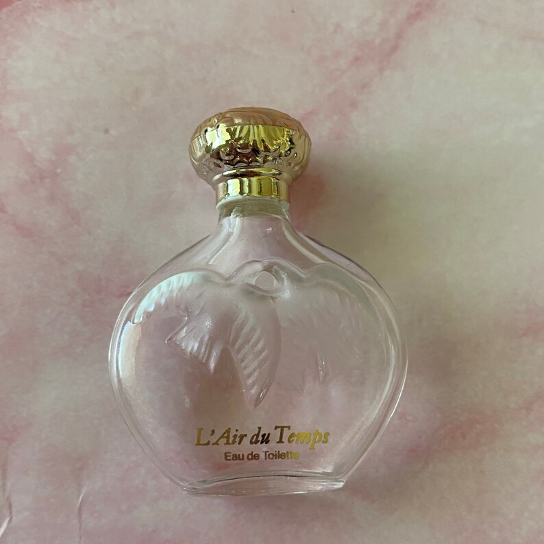 Vintage Nina Ricci L'air Du Temps Perfume Bottles: Double Dove ...