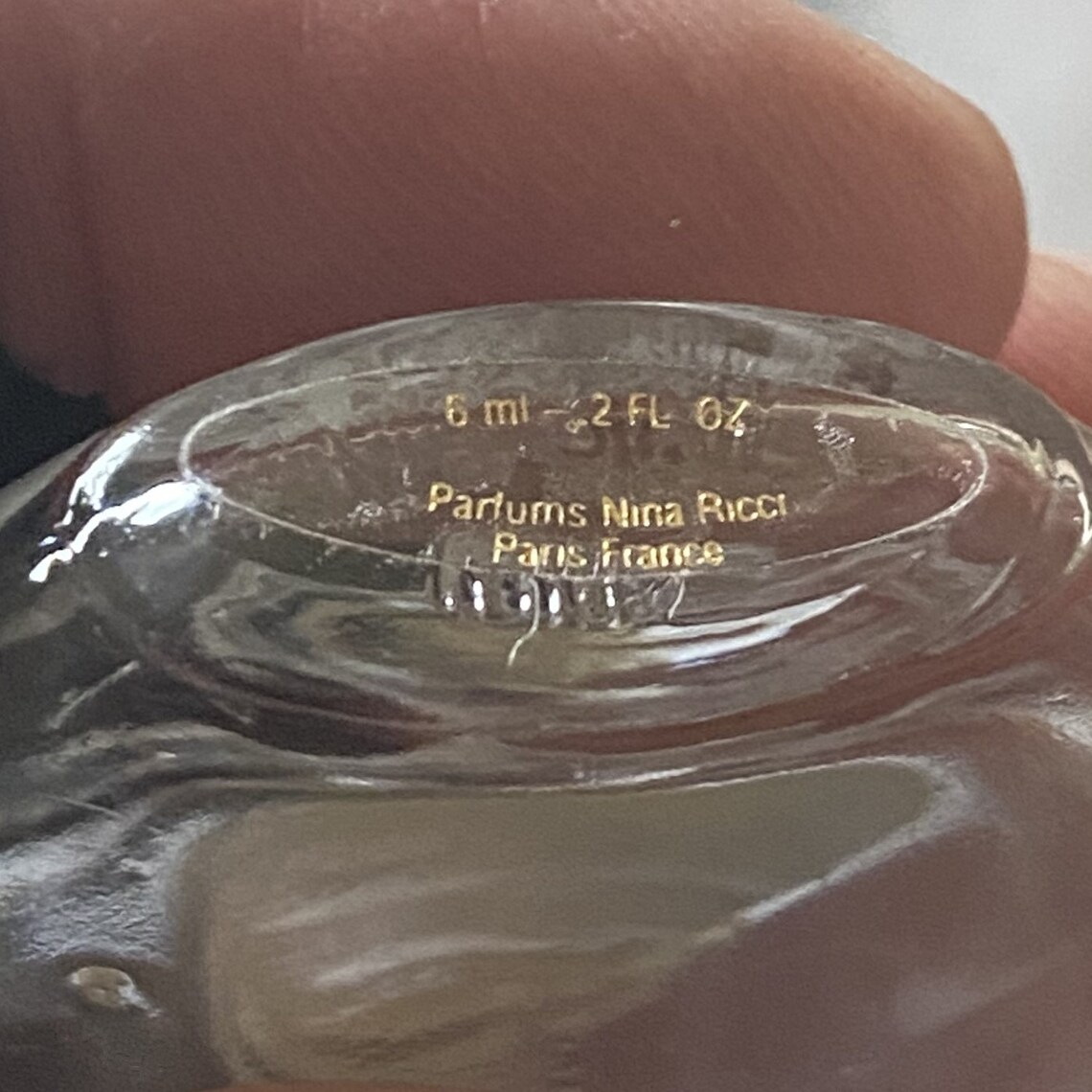 Vintage Nina Ricci L'air Du Temps Perfume Bottles: Double Dove ...