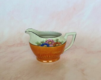 Orange Lusterware - Etsy