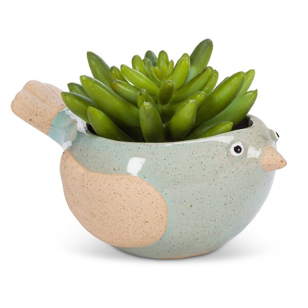Ceramic Bird Planters - Etsy