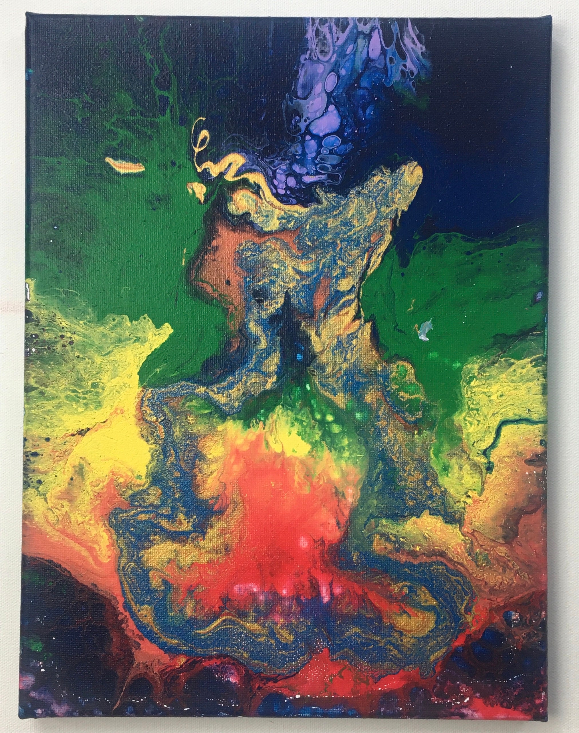 Original Abstract Flow Art Painting | Etsy