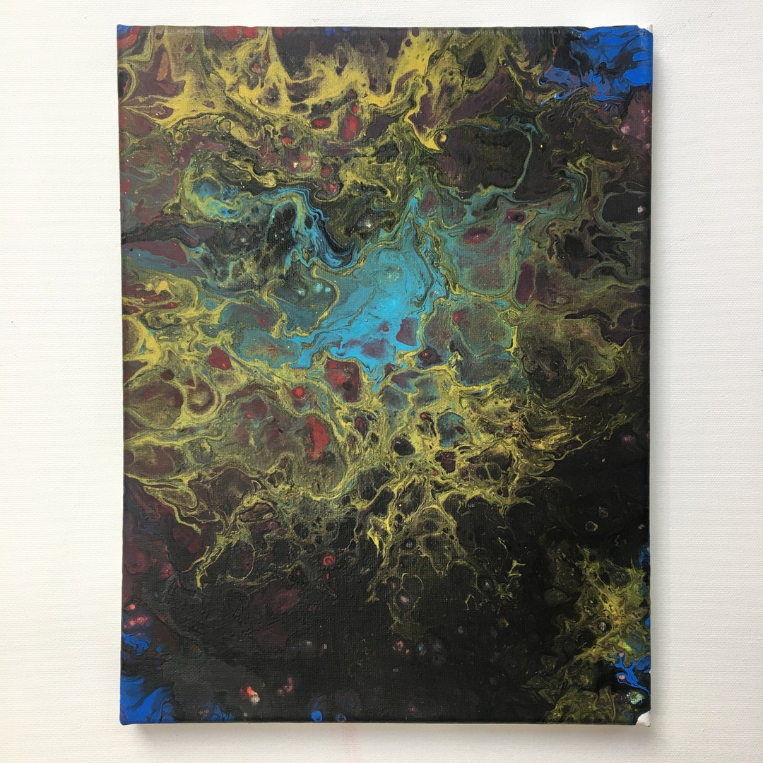 Original Abstract Flow Art Painting - Etsy