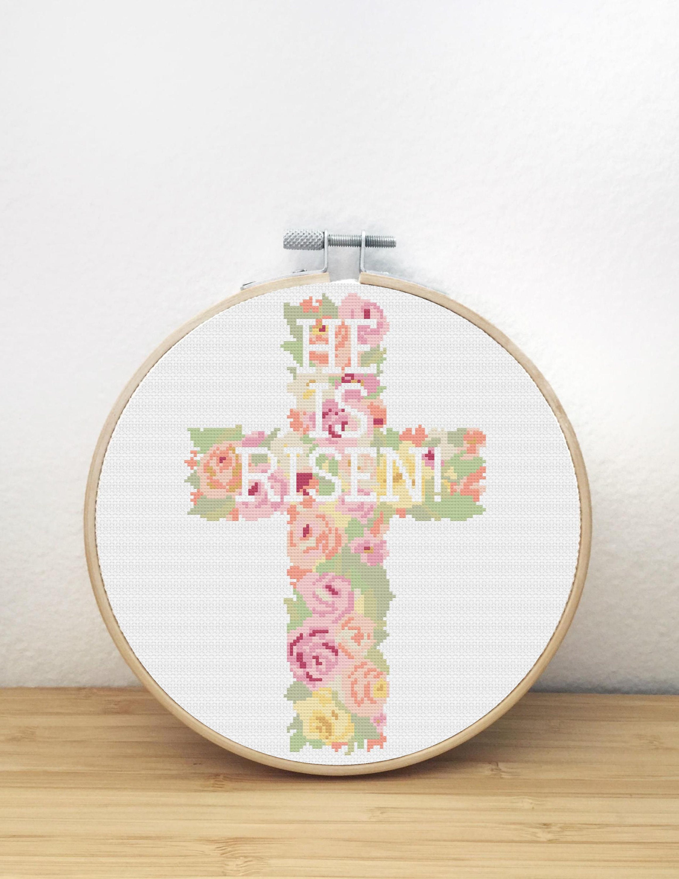 Cross Stitch PDF Pattern He is Risen! - Etsy