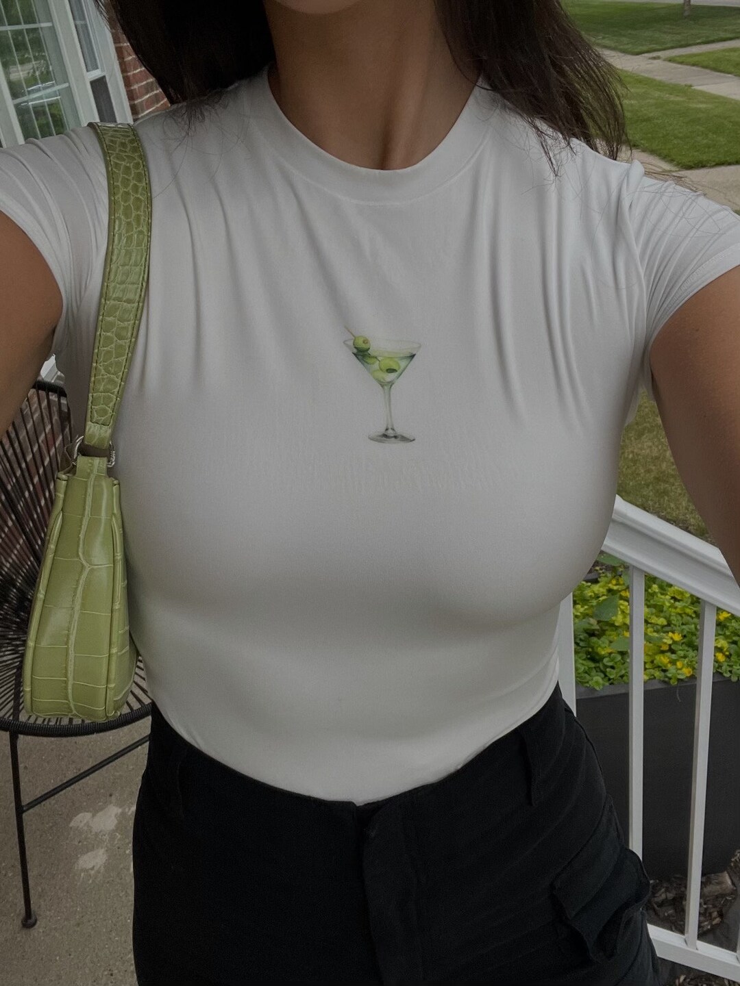 Tini Tiny Contour Tee - Etsy