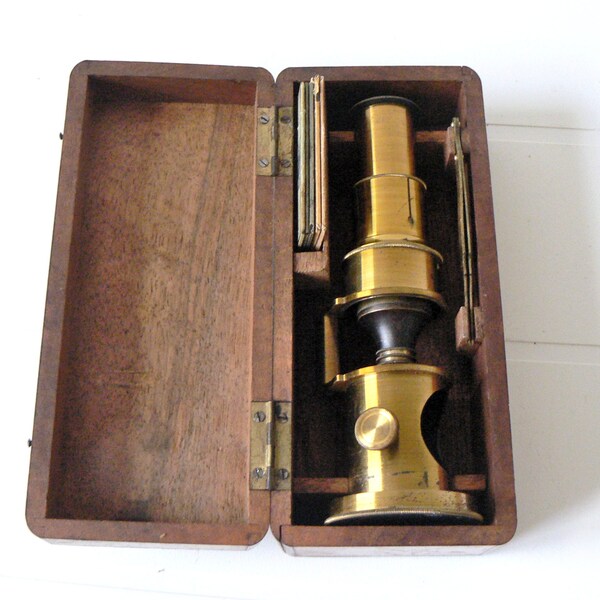 Antique Microscope - Etsy