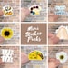 Mini Sticker Pack of 5 Small Stickers for Phone Planner | Etsy