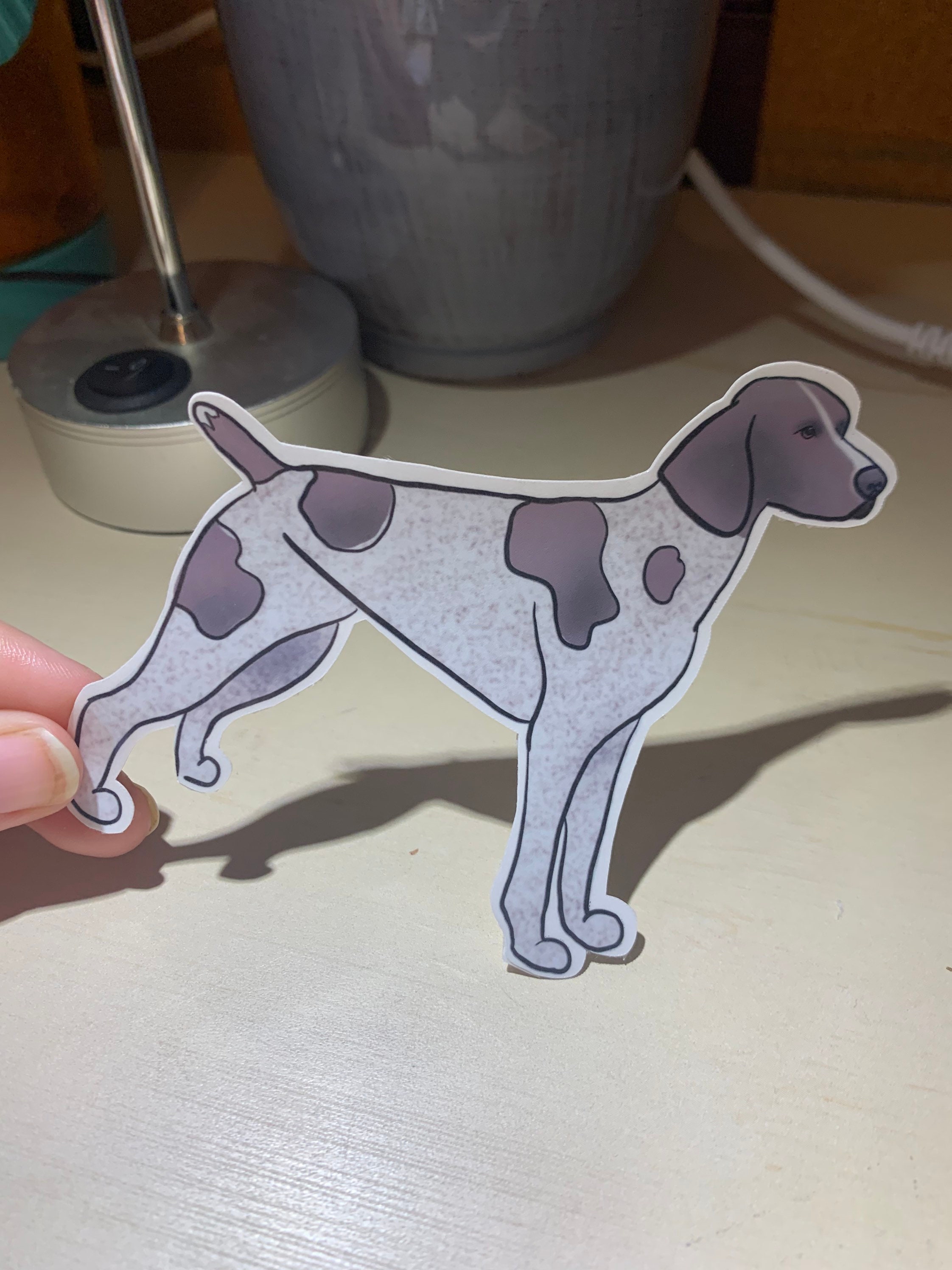 German Shorthaired Pointer Sticker Dog Sticker Puppy - Etsy