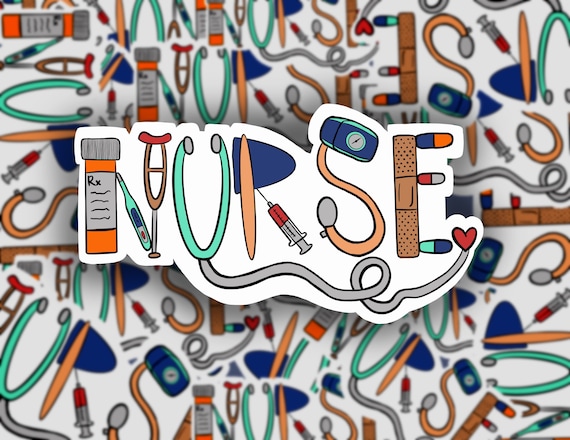 Nurse Stickers for Waterbottle Nurse Gifts for Women Nurse | Etsy