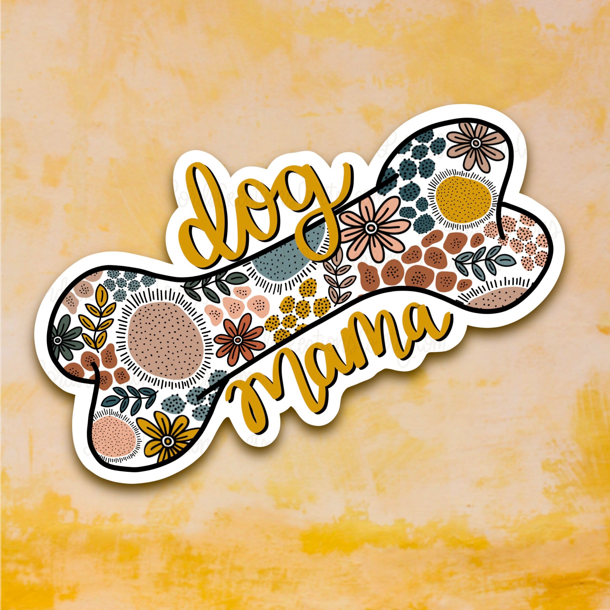 Dog Mama Sticker Waterproof Dog Mom Gift Dog Stickers - Etsy