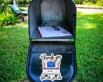 Mailbox Decal 10 Custom Personalized Vinyl Mailbox Decal SET OF 2 20 ...