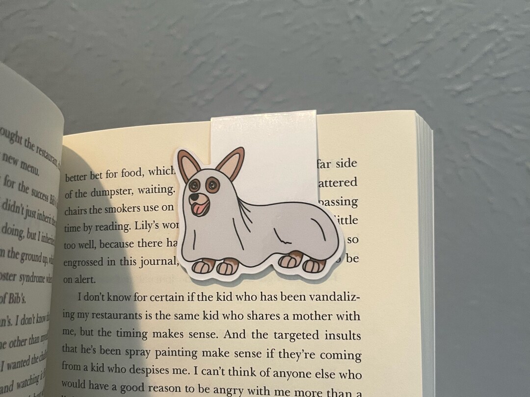Corgi Gifts, Corgi Dog Bookmark for Kids, Animal Lover Gift for Pet ...