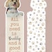 Custom Dog Bookmark, Animal Lover Gift for Pet Lovers, Personalized ...
