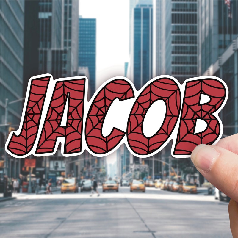 Spiderman Name Tags - Etsy