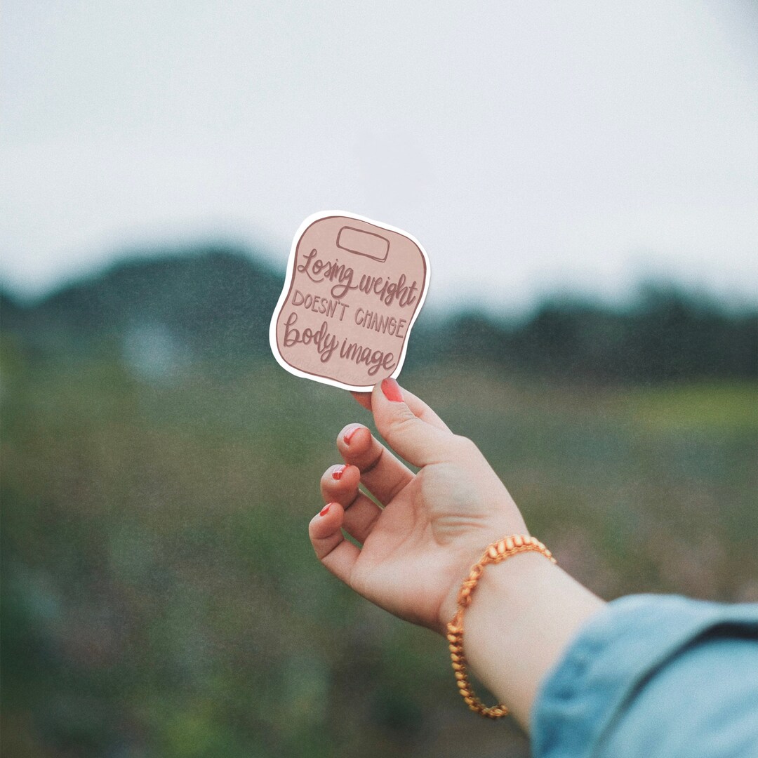 Waterproof Body Image Quote Sticker, Self Love Vinyl Decal - Etsy