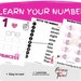 Princess Number Worksheet 1 to 100 Number Tracing Preschool Worksheets ...