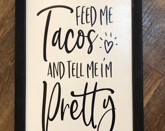 Feed Me Sign - Etsy