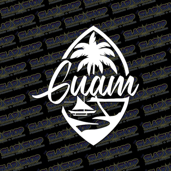 Guam Seal Svg Decals - Etsy