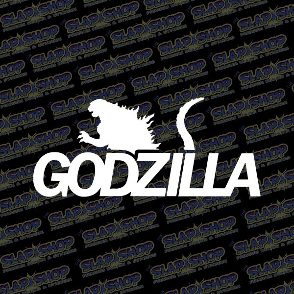 Godzilla Car Decal - Etsy