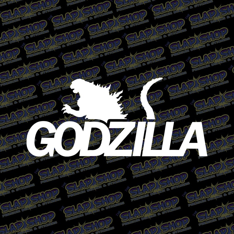 Godzilla Decal - Etsy