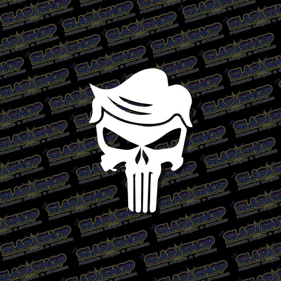 Trump Skull Die Cut Vinyl Decal Sticker CLICK to EXPLORE More - Etsy