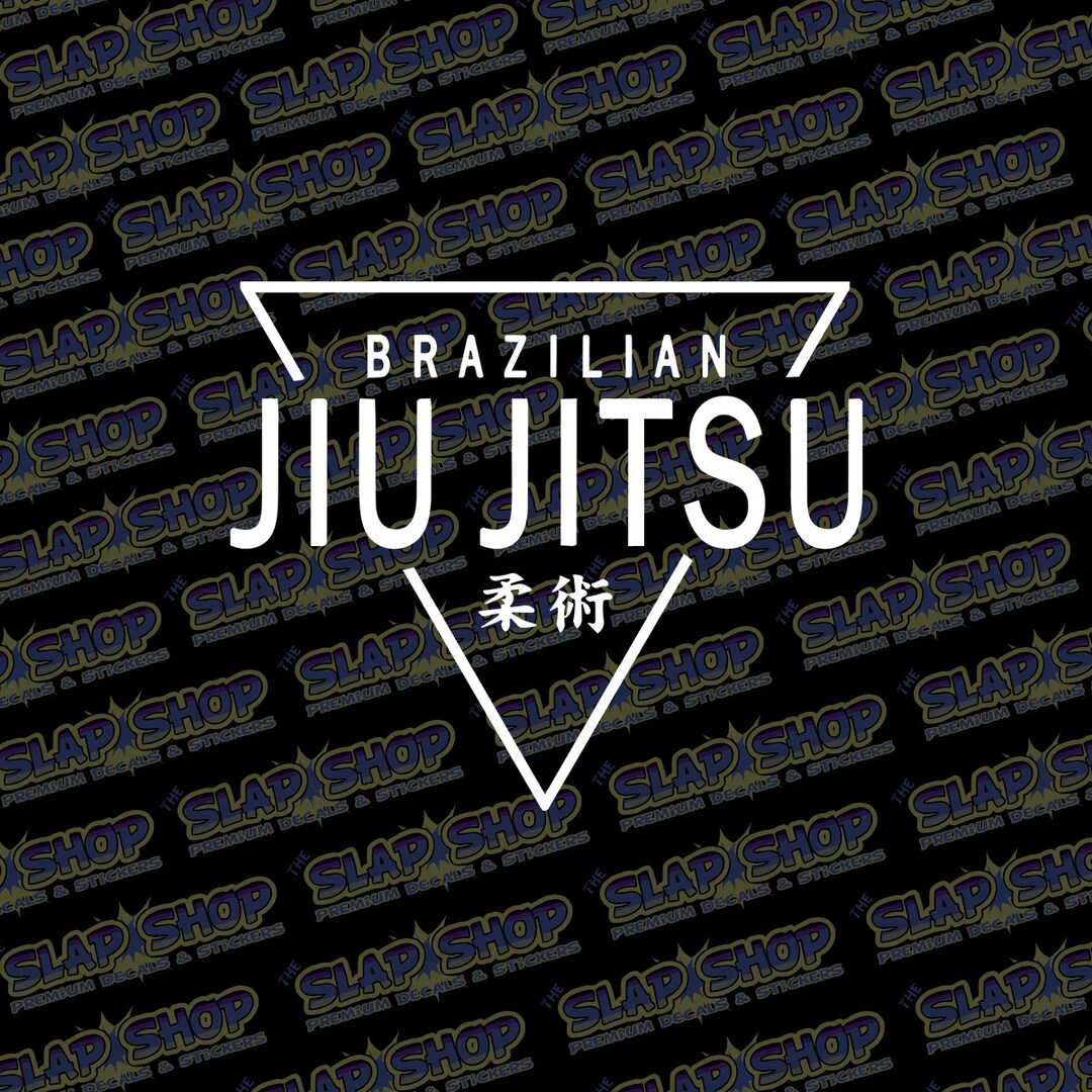 Brazilian Jiu-jitsu Vinyl Decal – BJJ Car, Laptop & Bottle Sticker - Etsy