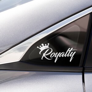 Royalty' Die-cut Vinyl Decal - Stickers - Click to Explore Colors ...