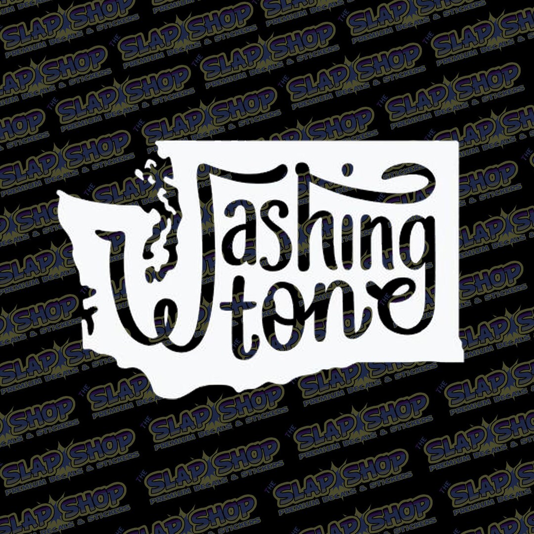 Washington State Die-cut Vinyl Decal - Stickers - Click to Explore ...