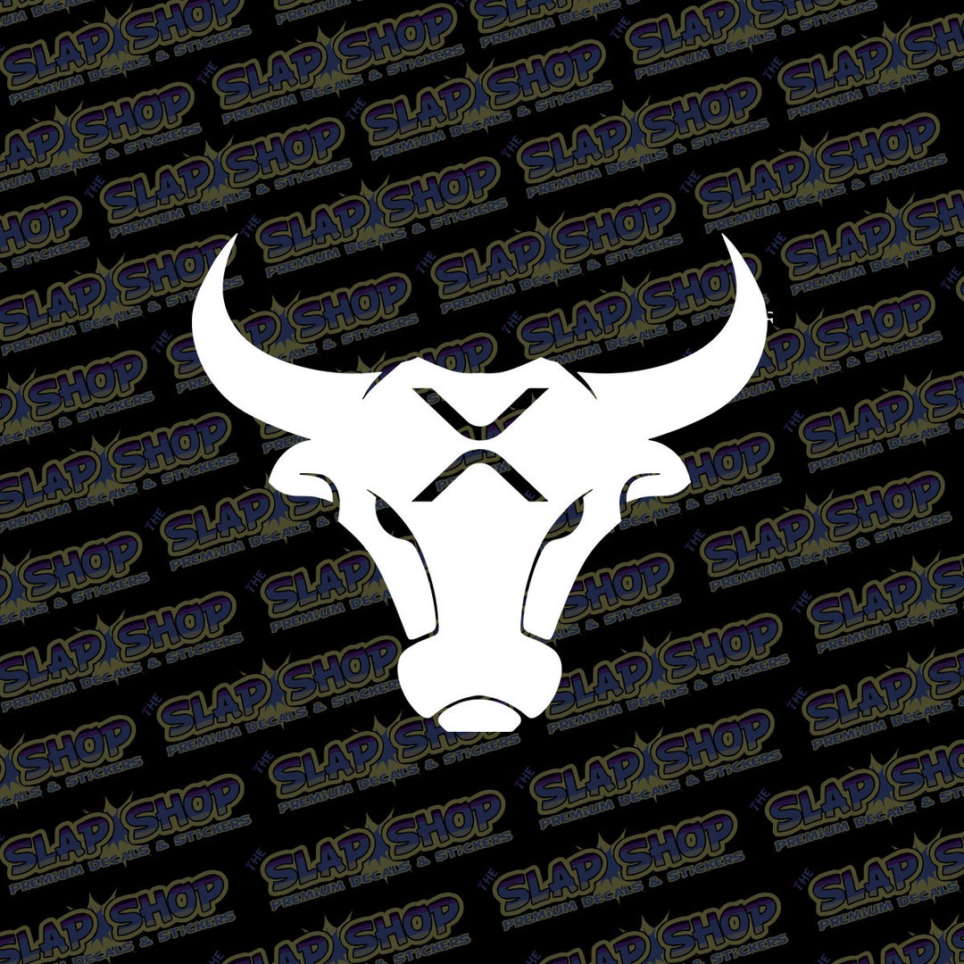 Bull Vinyl Decal – XRP Blockchain Sticker – Trader Design for Car or ...